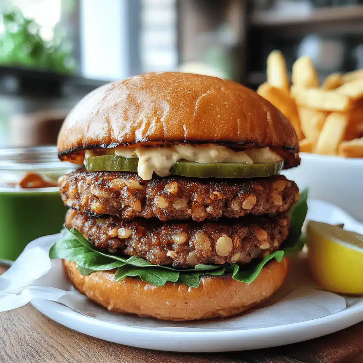 Irresistible Juicy Vegetarian Walnut Burgers - Easy & Delicious
