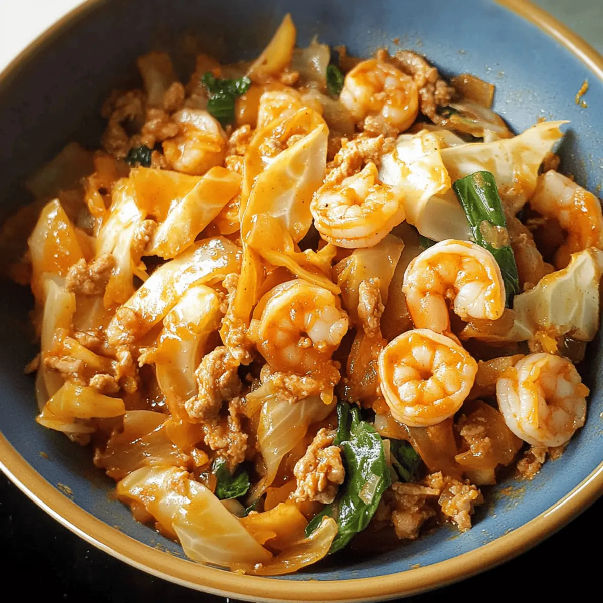 Easy Thai Shrimp and Cabbage Stir-Fry: Bold Flavor Boost