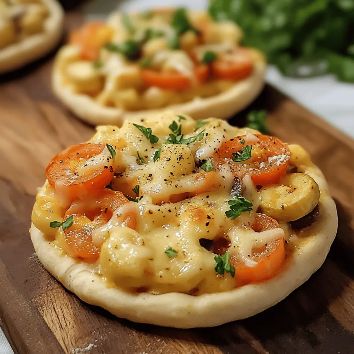 Easy Mini Veggie Pizzas on Whole Wheat Pita: Guilt-Free Delight