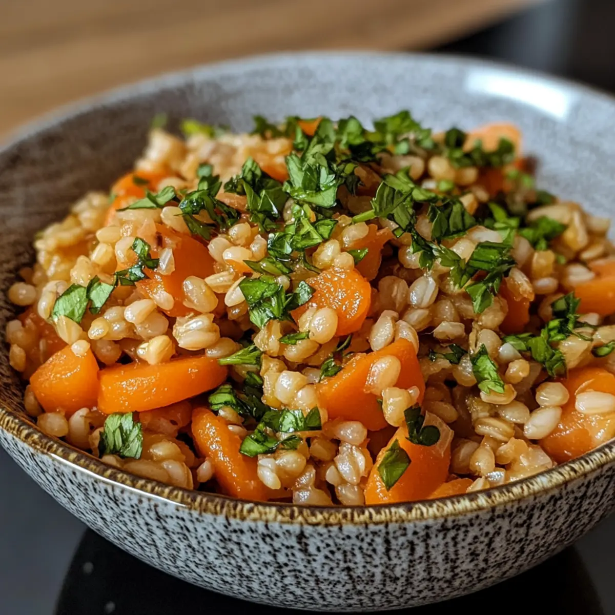 Easy Vegetarian Carrot Barley Pilaf Recipe: Warm & Wholesome